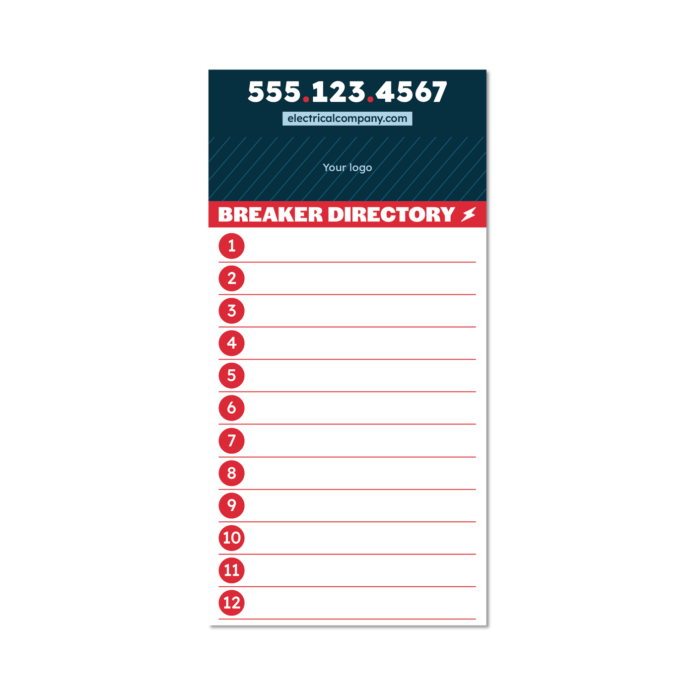 Electrical Circuit Label Service Sticker – Stickymade