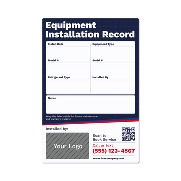 HVAC Stickers – Stickymade