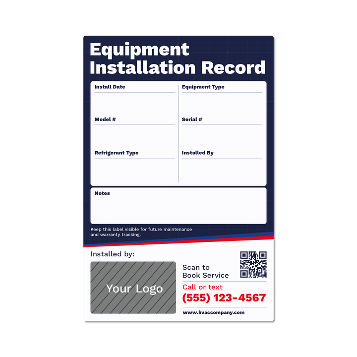 HVAC Stickers – Stickymade