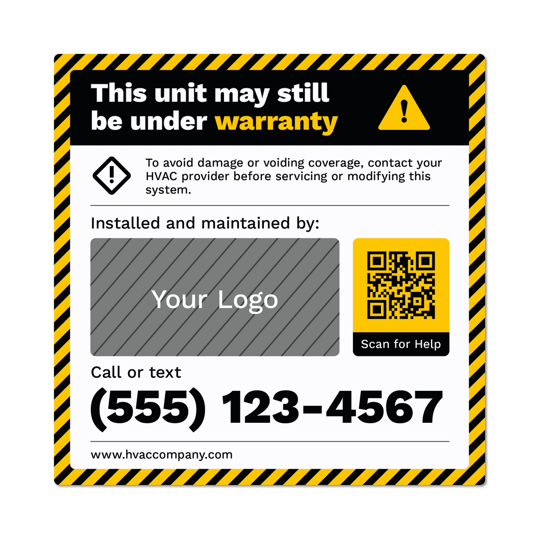 HVAC Stickers – Stickymade