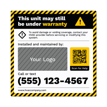 HVAC Stickers – Stickymade
