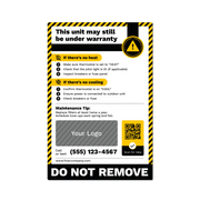 HVAC Stickers – Stickymade