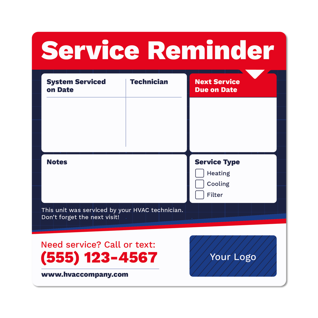 HVAC Stickers – Stickymade