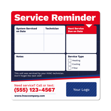 HVAC Stickers – Stickymade