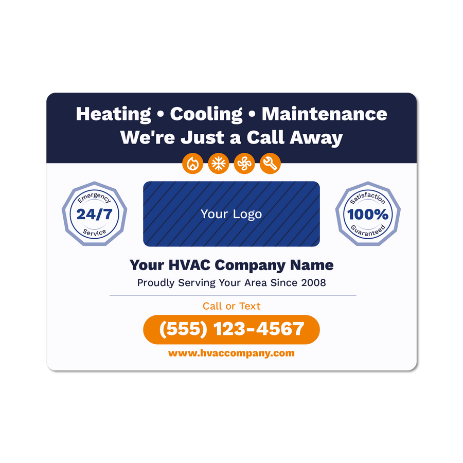 HVAC Stickers – Stickymade