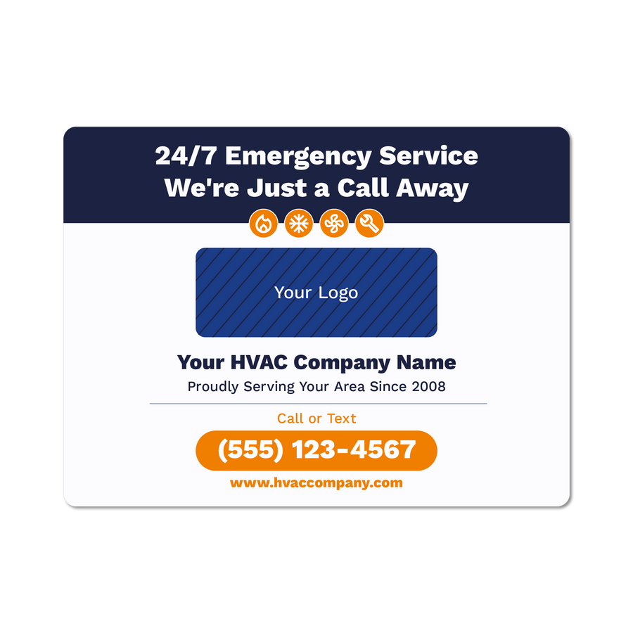 HVAC Stickers – Stickymade