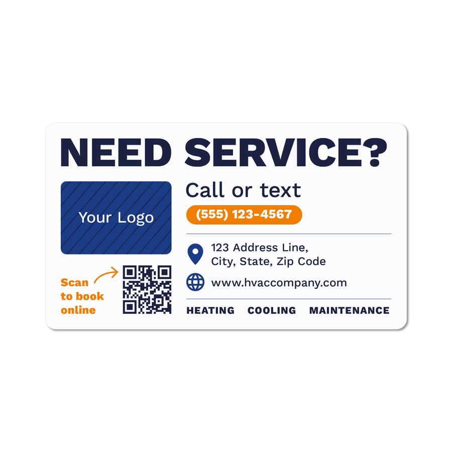 HVAC Stickers – Stickymade
