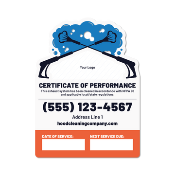 Hood Cleaning Stickers – Stickymade